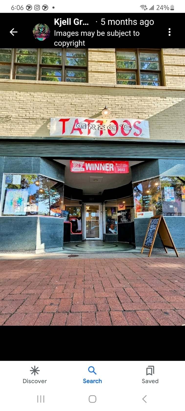 LOCATIONS — Gregs Tattoos LLC