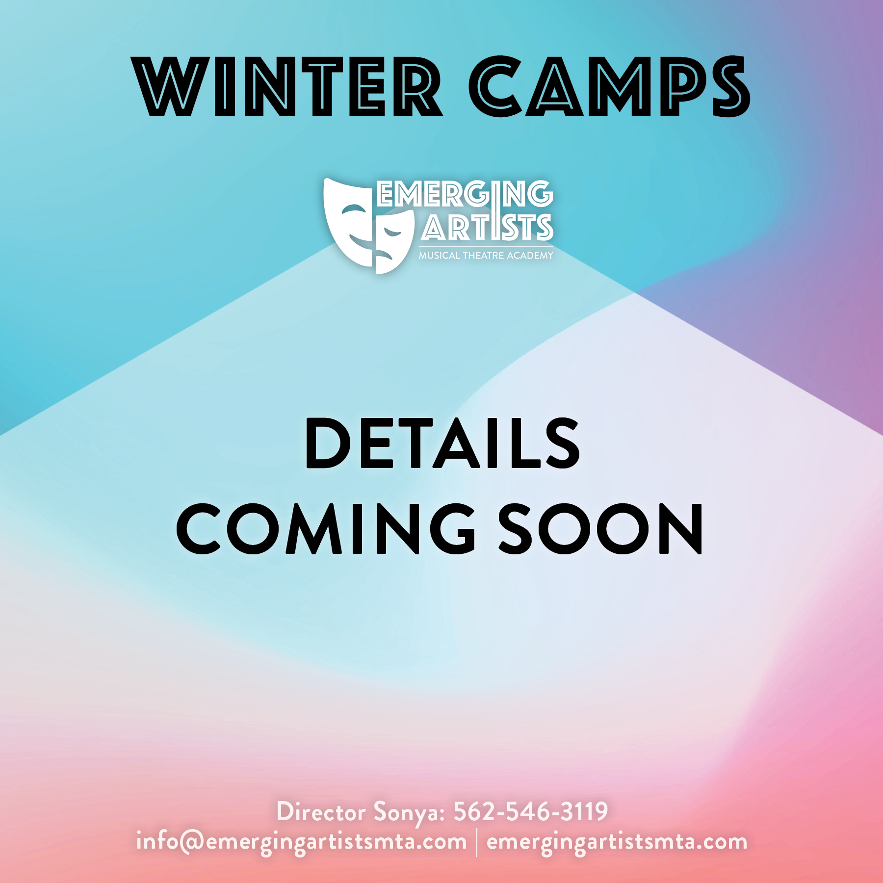 Emerging Artists Musical Theatre Academy offers classes, camps and workshops to students of all ...