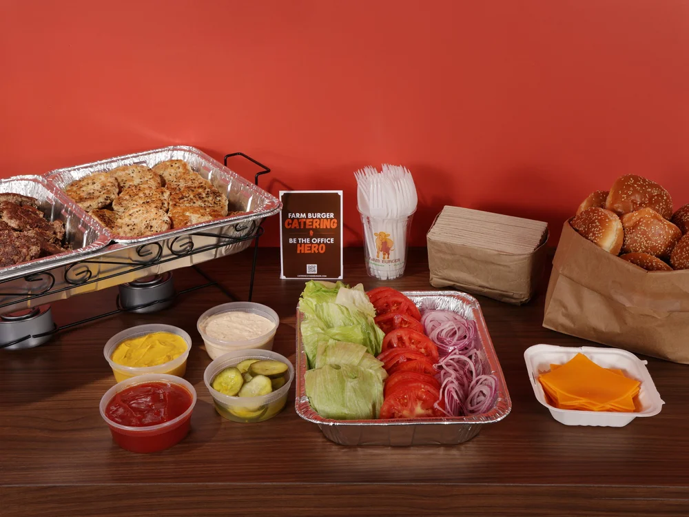 farm burger – CATERING