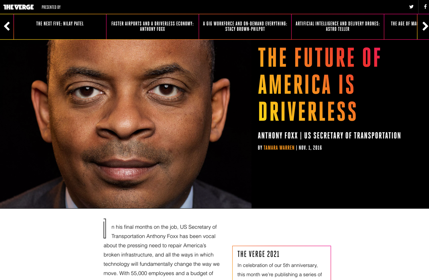 The Verge — moriarty design