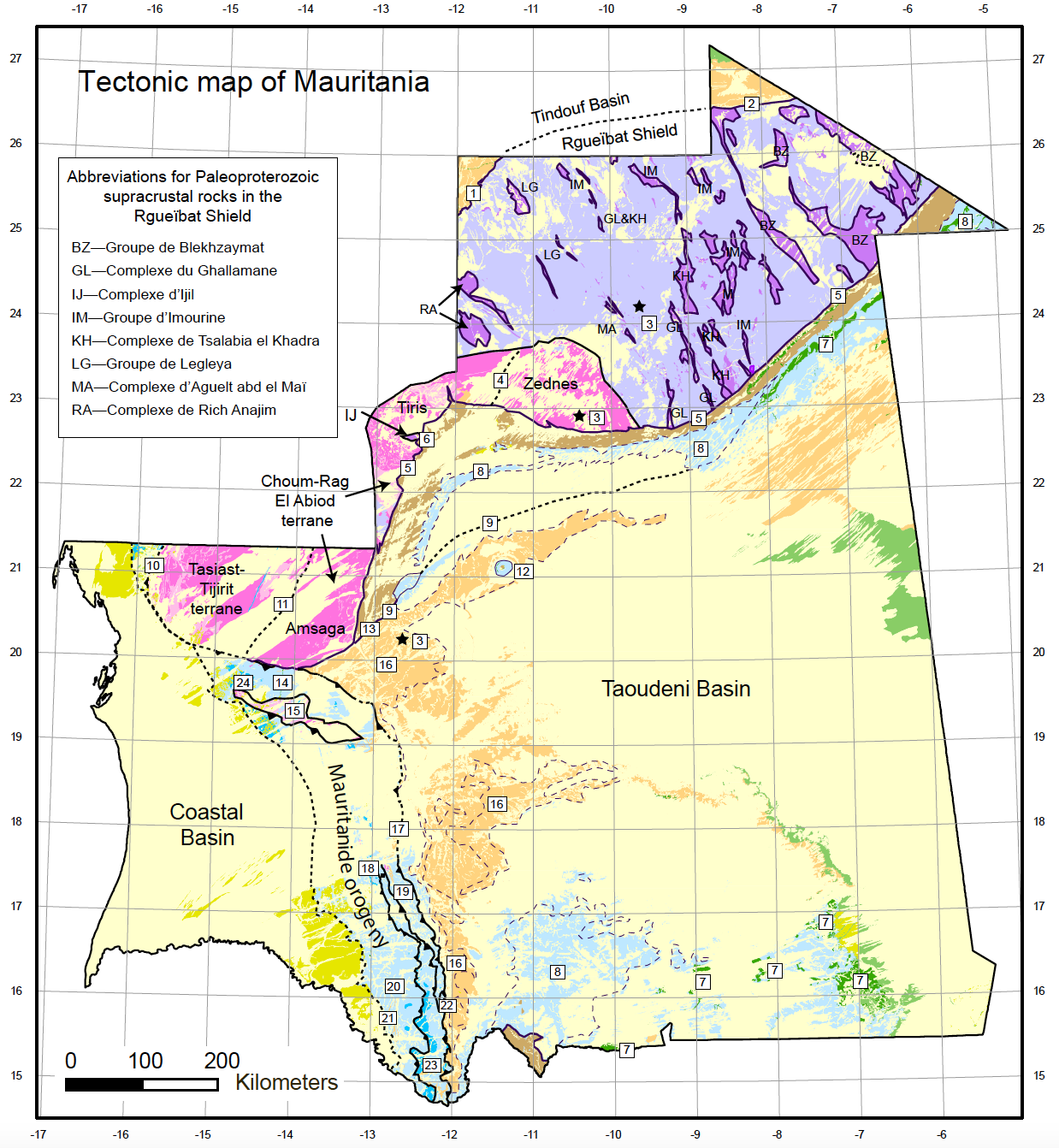 Mining Geology & Activity — Mauritania Mining Ventures
