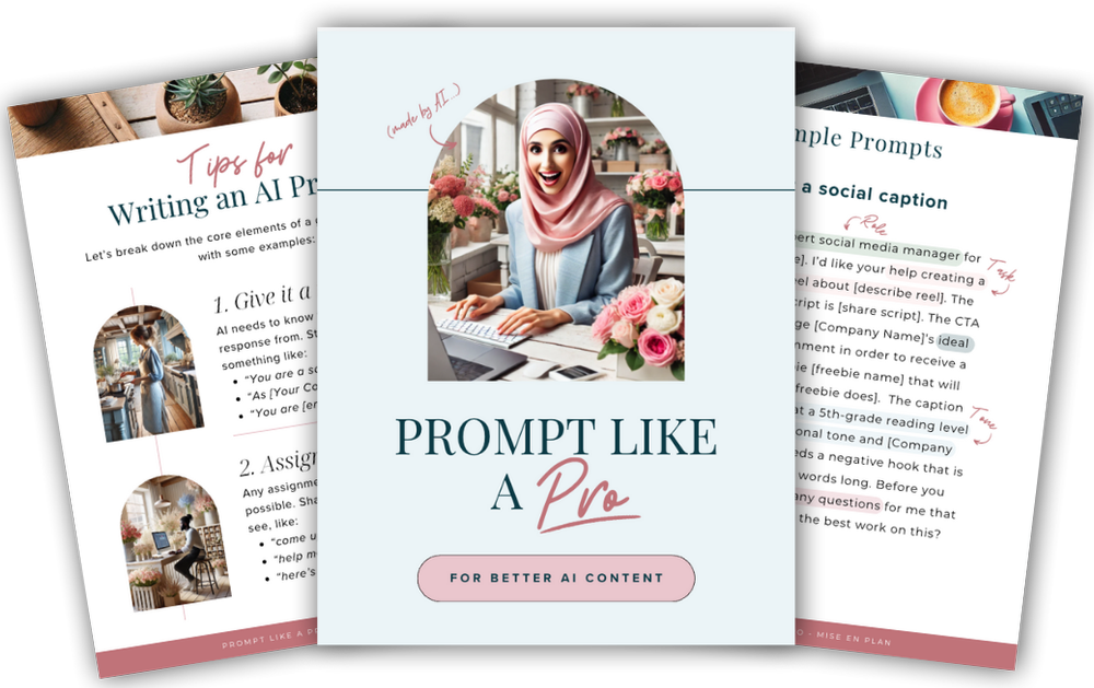 Prompt Like a Pro: Free AI Prompting Guide for Small Business — Mise en ...