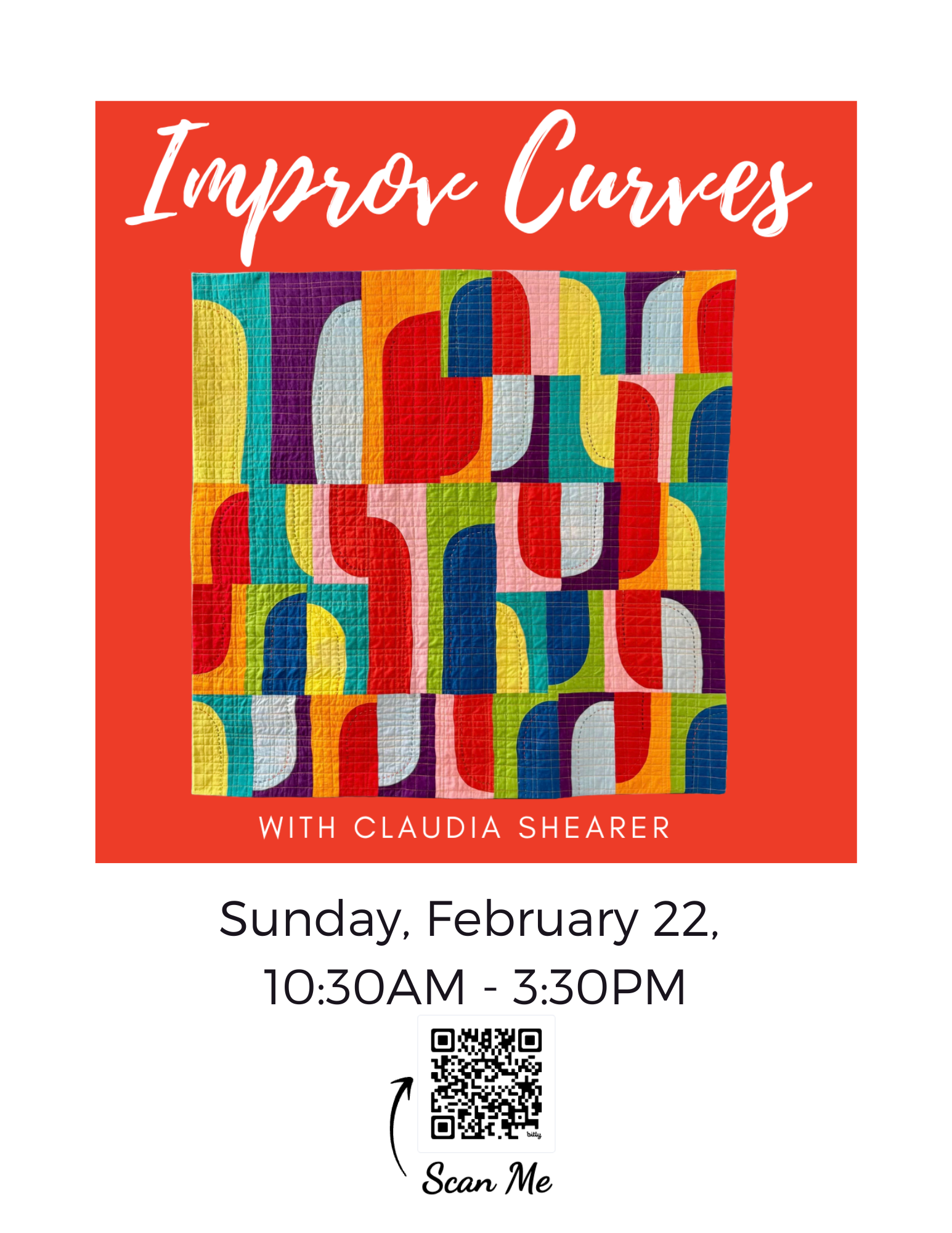Join me for an Upcoming Workshop — Claudia John Shearer Quilts