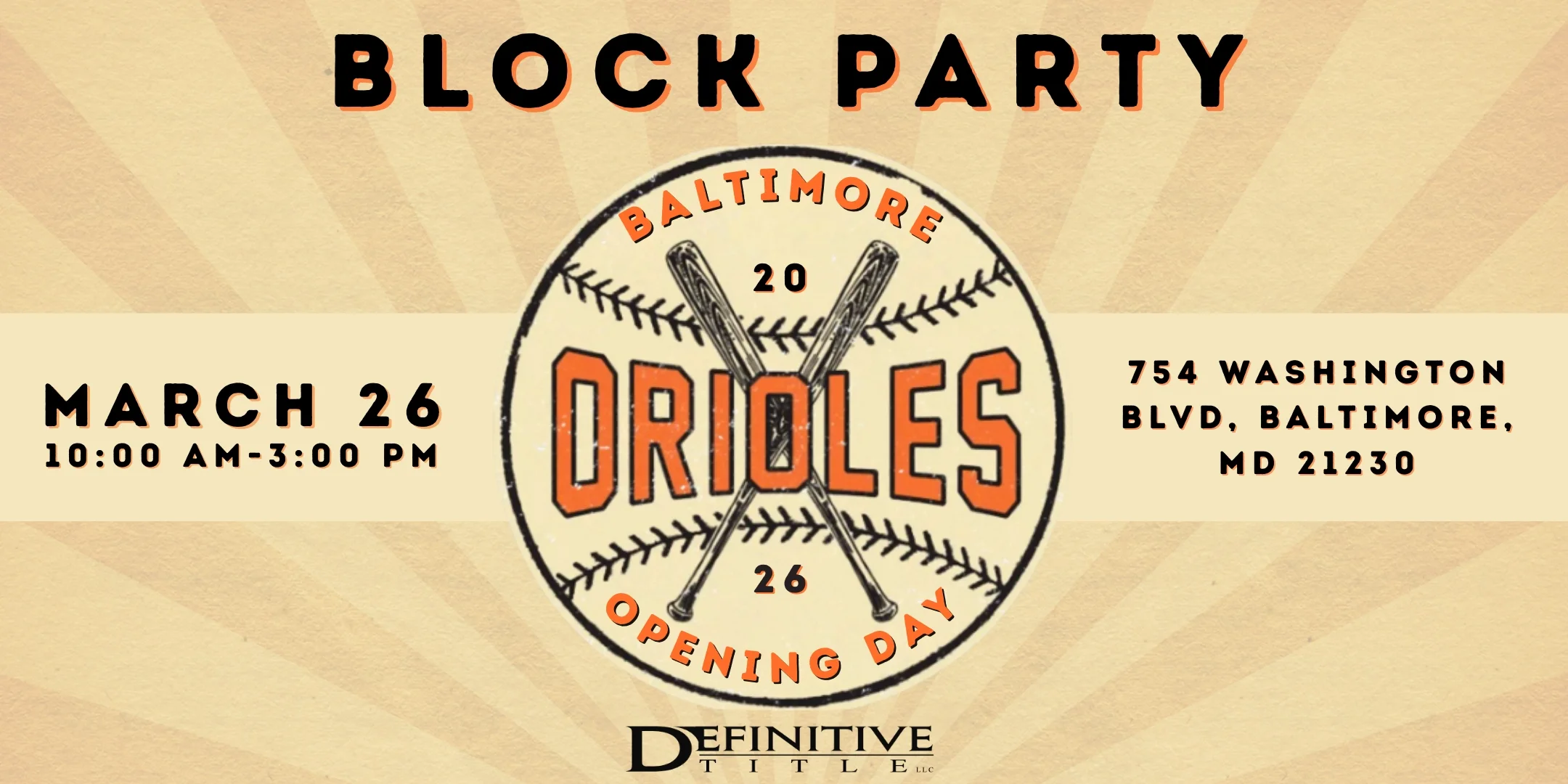 Orioles Opening Day Block Party Baltimore 2026 – Tickets & Info — DK ...