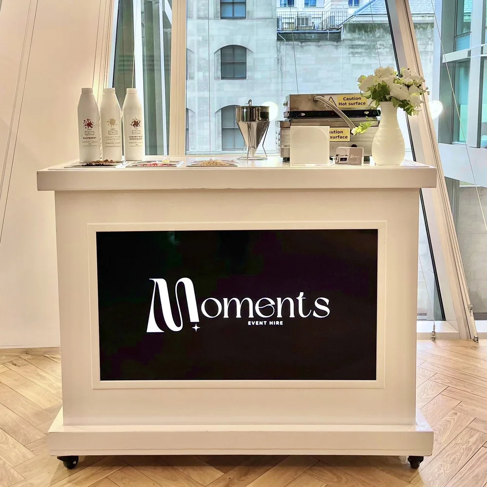 Moments Event Hire | Event Food Carts with Custom Digital Screens ...