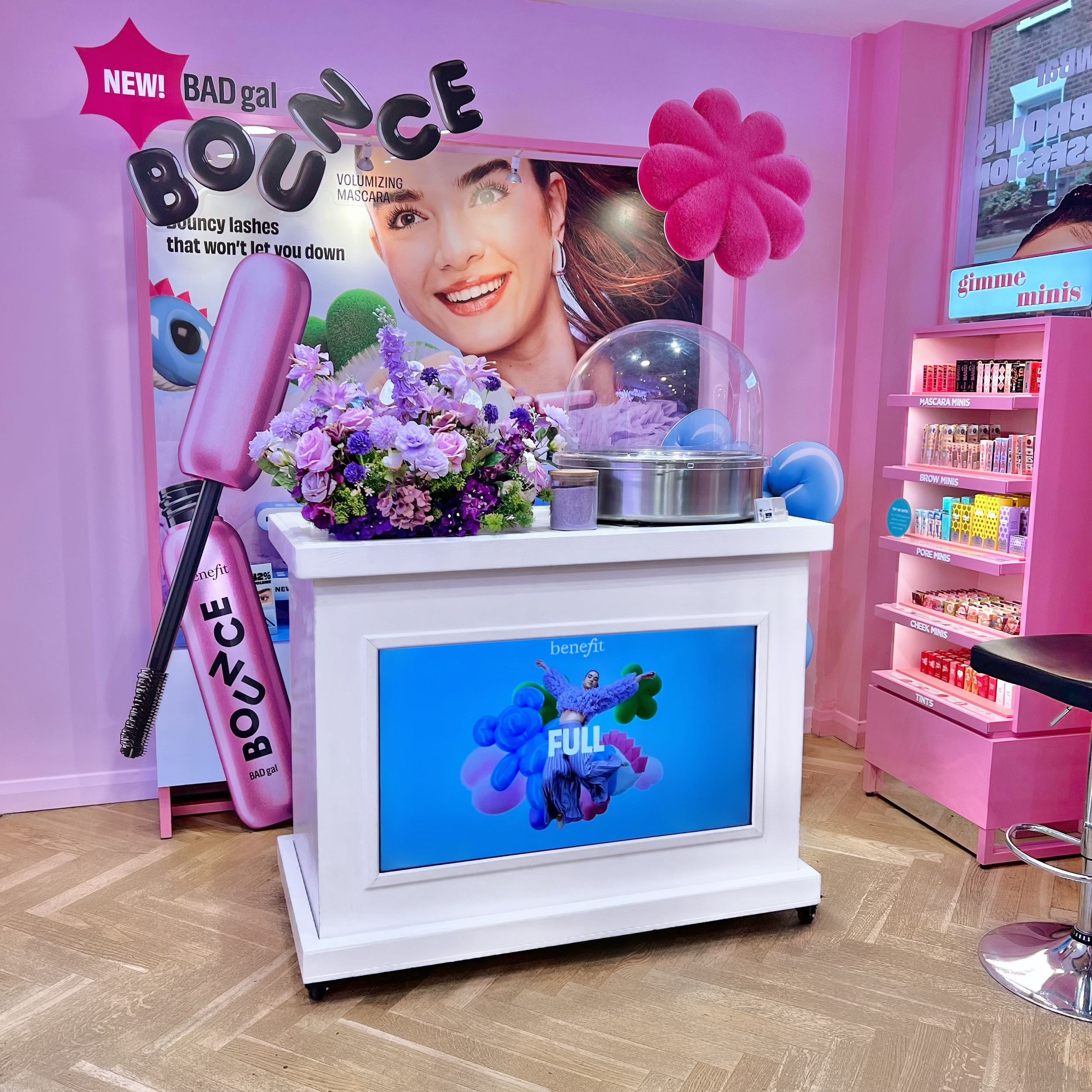 BADgal Bounce Mascara Launch | Benefit Cosmetics x Moments Event Hire ...