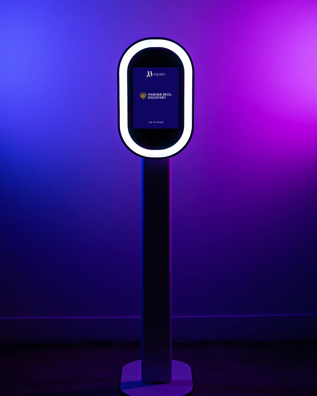SELFIE POD BRANDING — Moments Event Hire