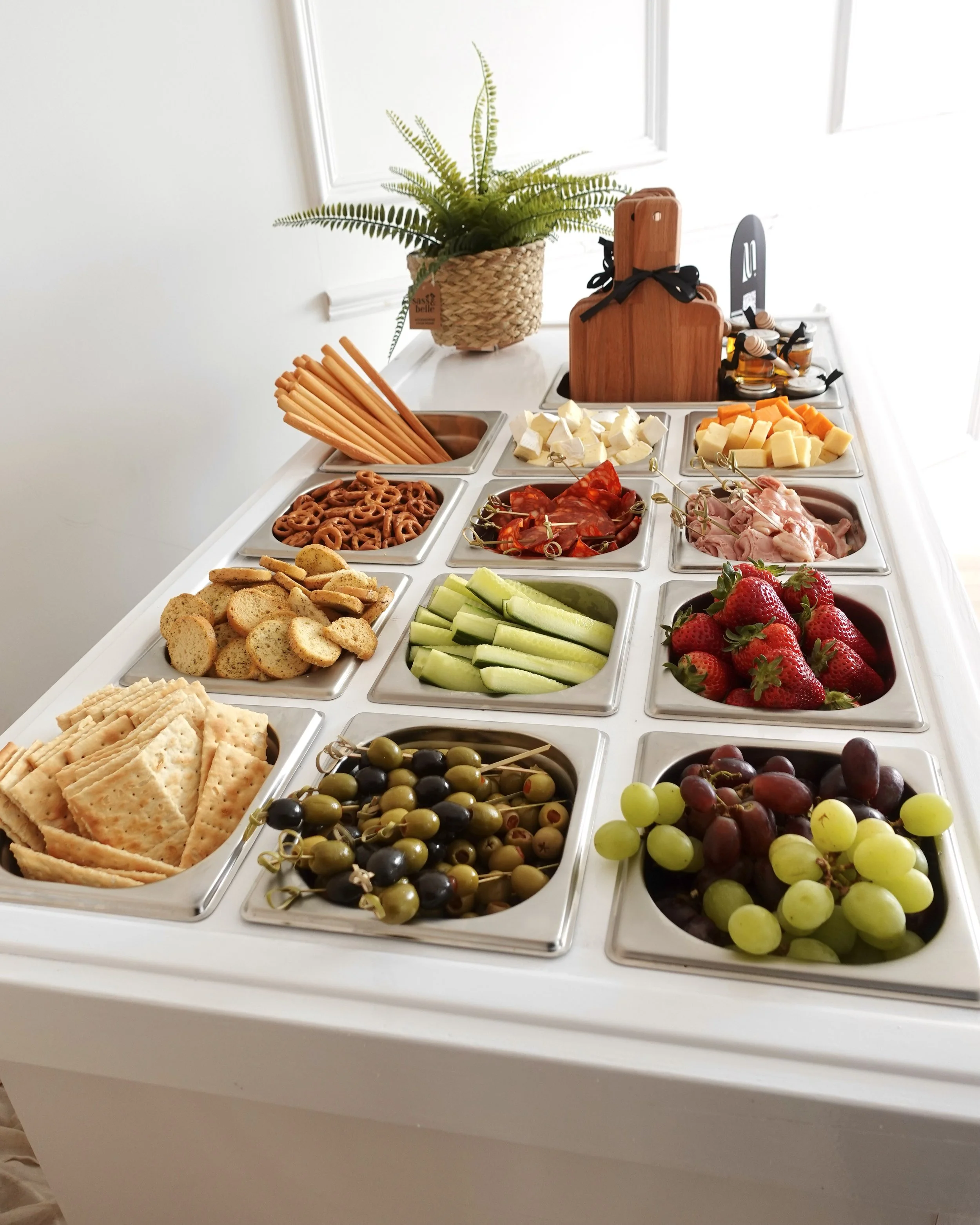 London's 1st Interactive Grazing Table. Personalise w/ Digital Screen ...