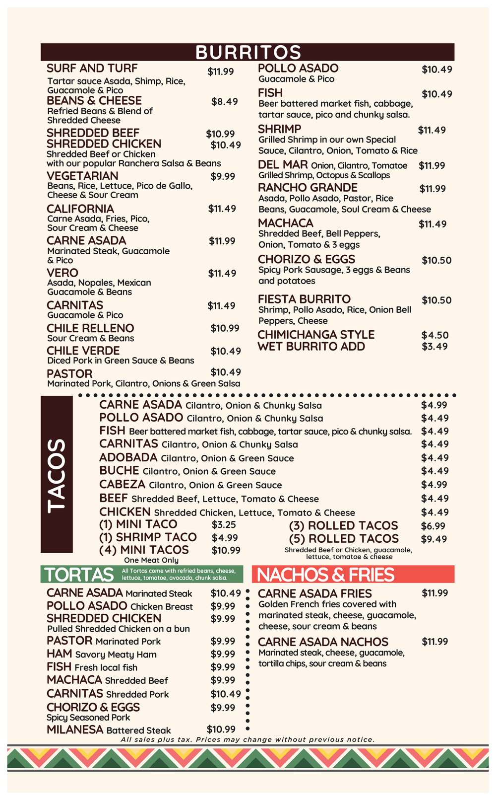 veromexicanandseafood.com