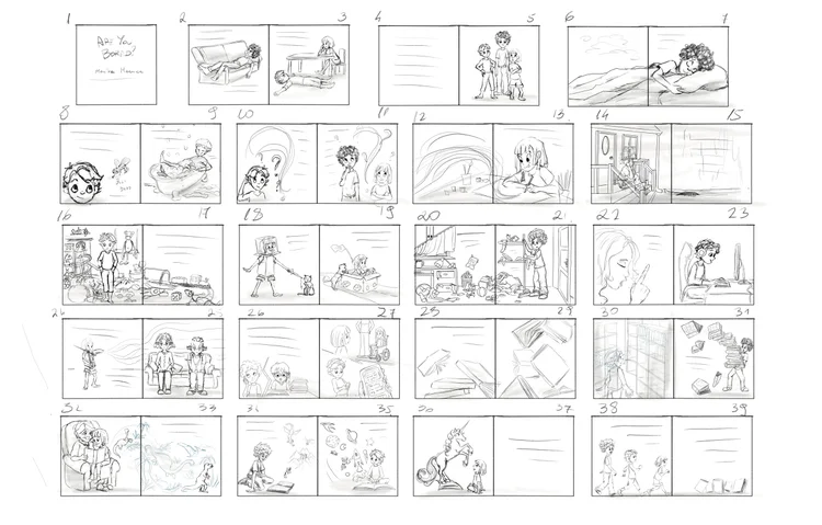 How to Make a Storyboard for a Picture Book (And Why It Matters ...
