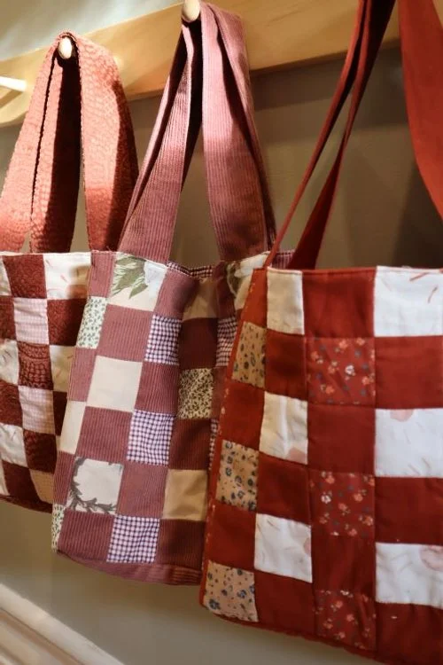 DIY Mini Quilted Tote Bag — Made on Mill