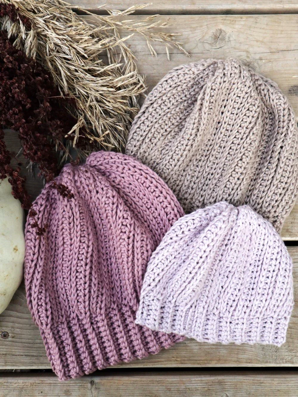 Fall Crochet Hats for the Whole Family — Made on Mill