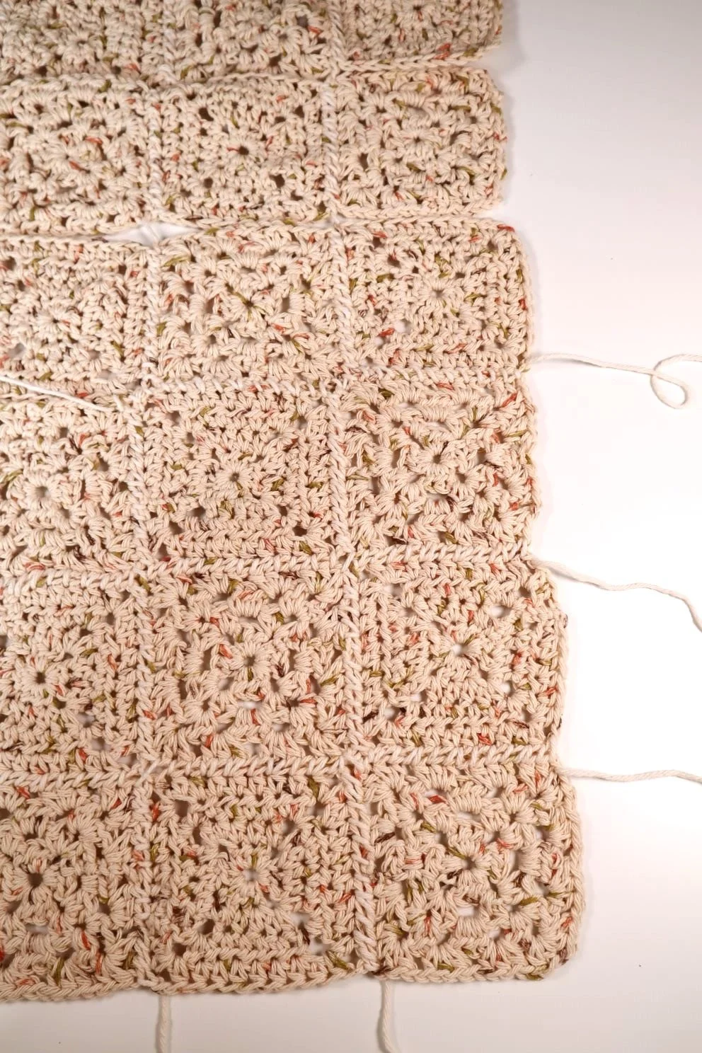 Alternating Granny Square Crochet Blanket — Made on Mill