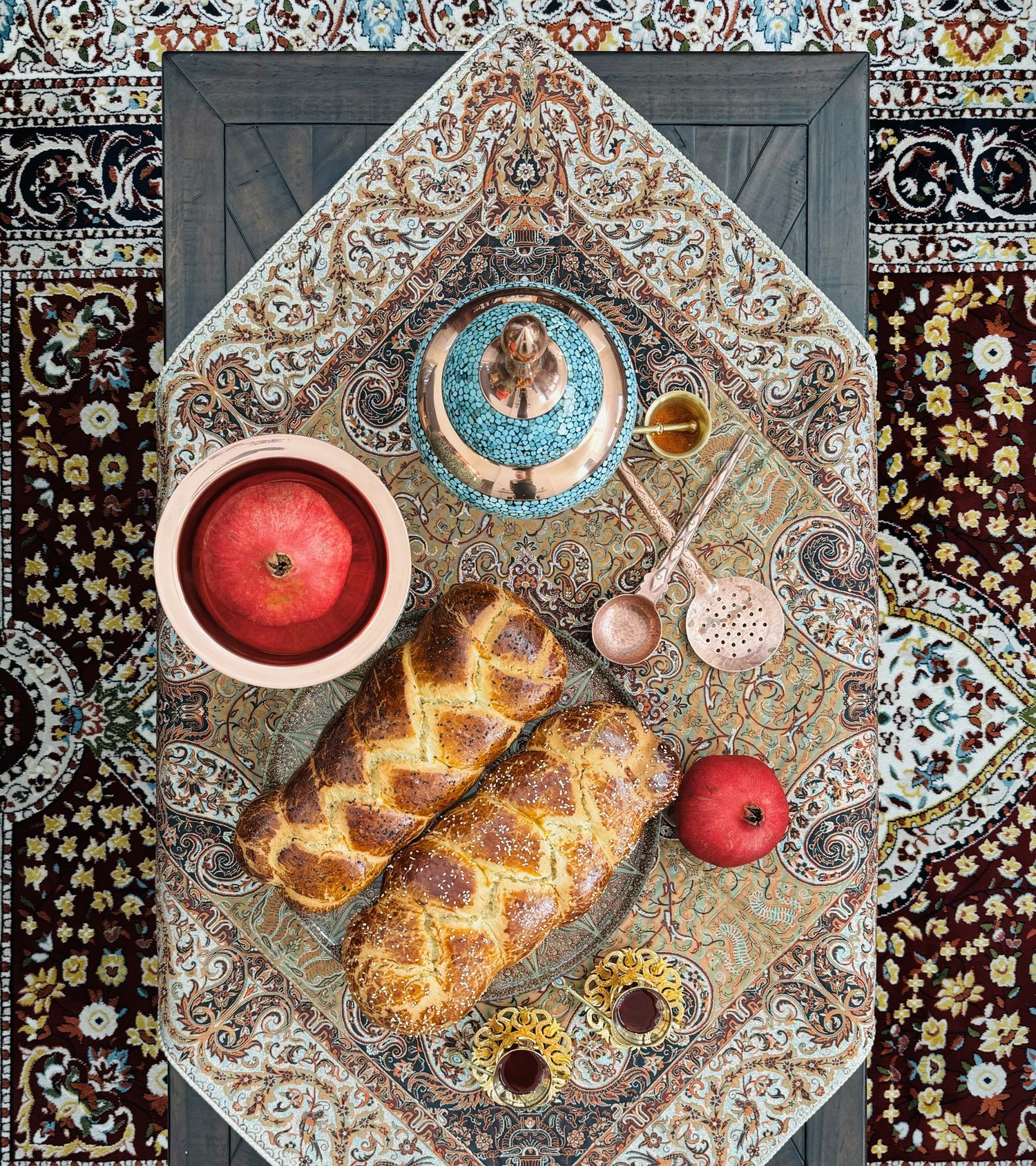 Persian Saffron Sweet Bread — Hearth and Heritage Recipes