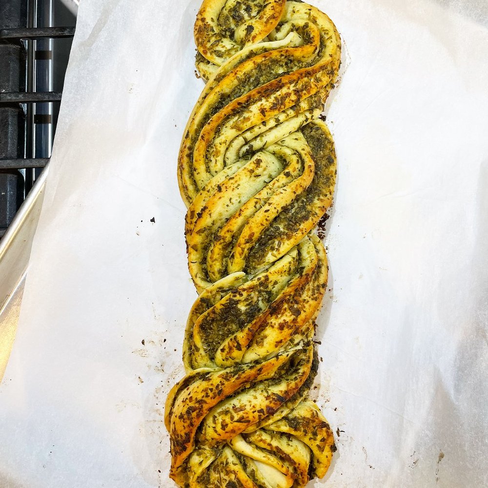Basil Pesto Bread — Hearth and Heritage Recipes