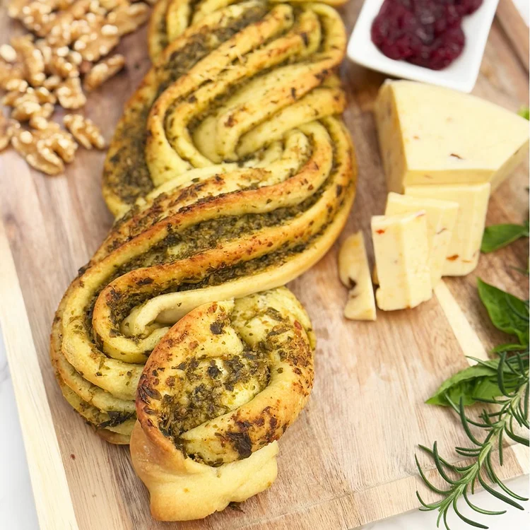 Basil Pesto Bread — Hearth and Heritage Recipes