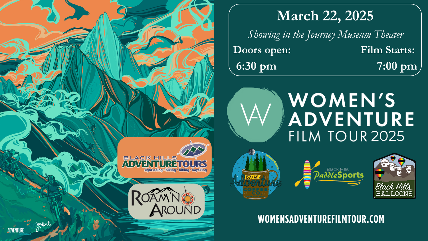2025 Women's Adventure Film Tour - SOLD OUT — The Journey Museum