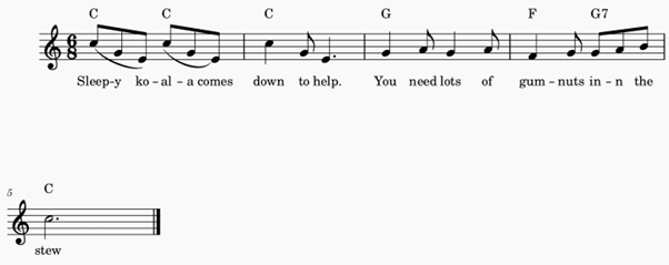 Wombat Stew — Early Reading and Music