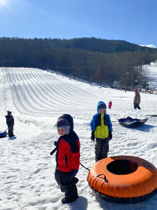 Snow Tubing Family Fun at Massanutten Resort — Virginia Family Fun