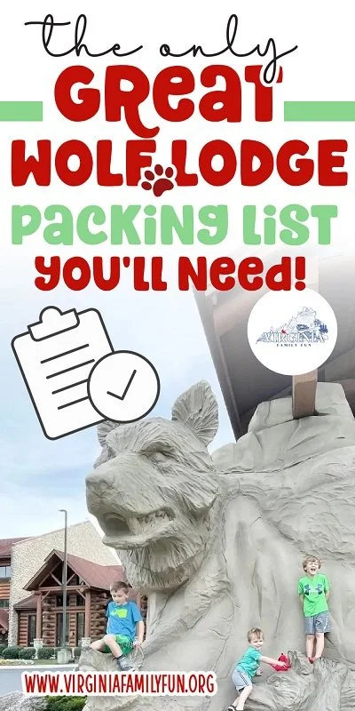 Great Wolf Lodge Ultimate What to Pack List Tips — Virginia Family Fun