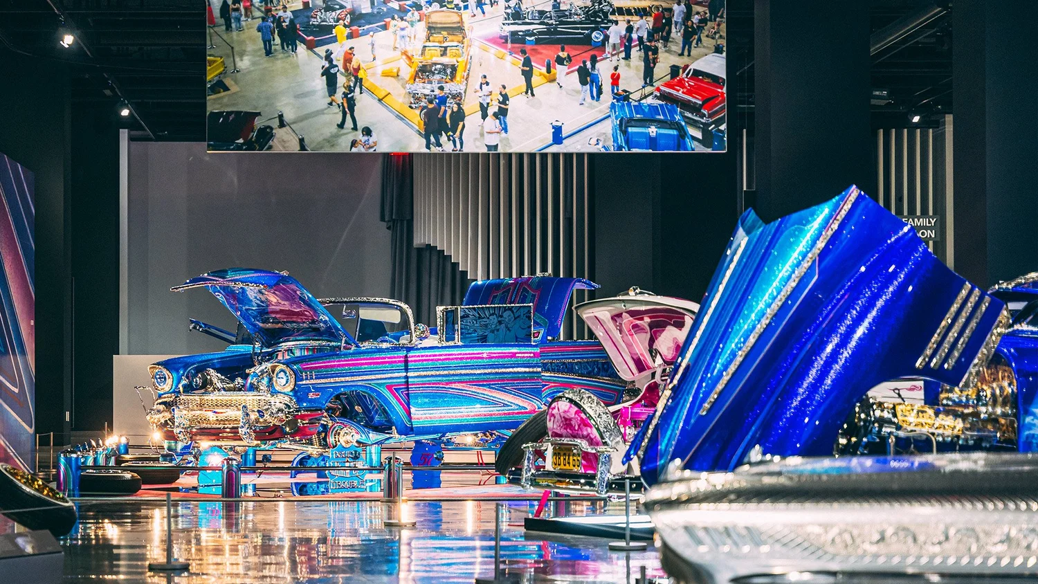 Bobby Garza | The Texan Lowrider behind the Chevrolet Bel Air "Double ...