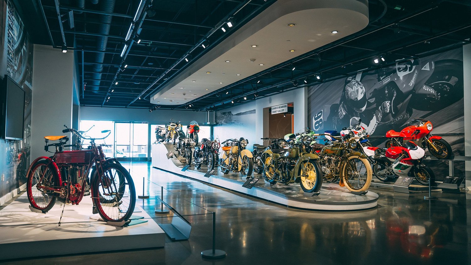 Around the World on Two Wheels Motorcycle Exhibit — Petersen Automotive ...