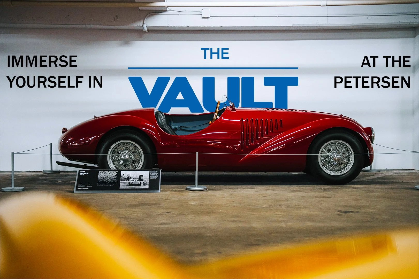 The Vault — Petersen Automotive Museum