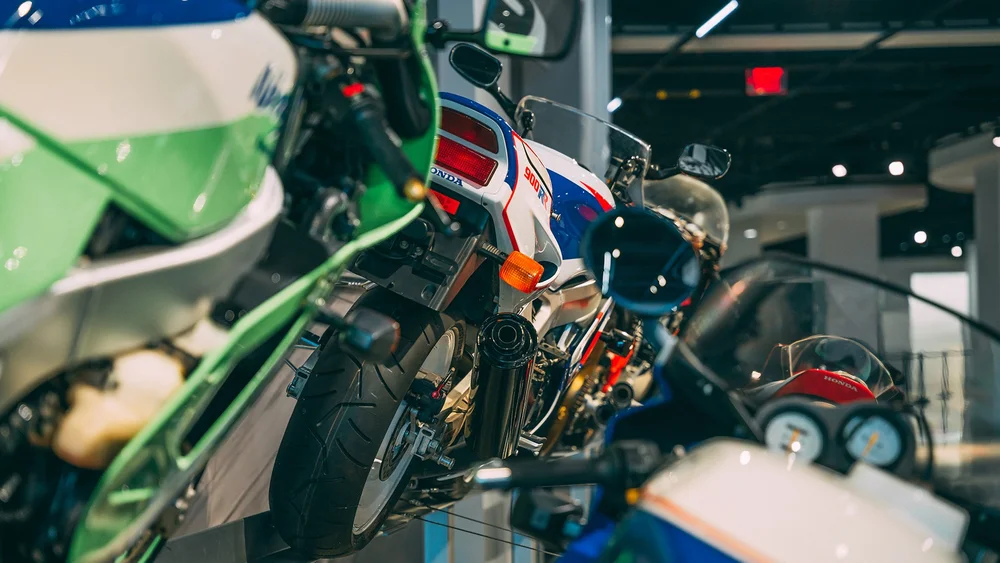 Around the World on Two Wheels Motorcycle Exhibit — Petersen Automotive ...