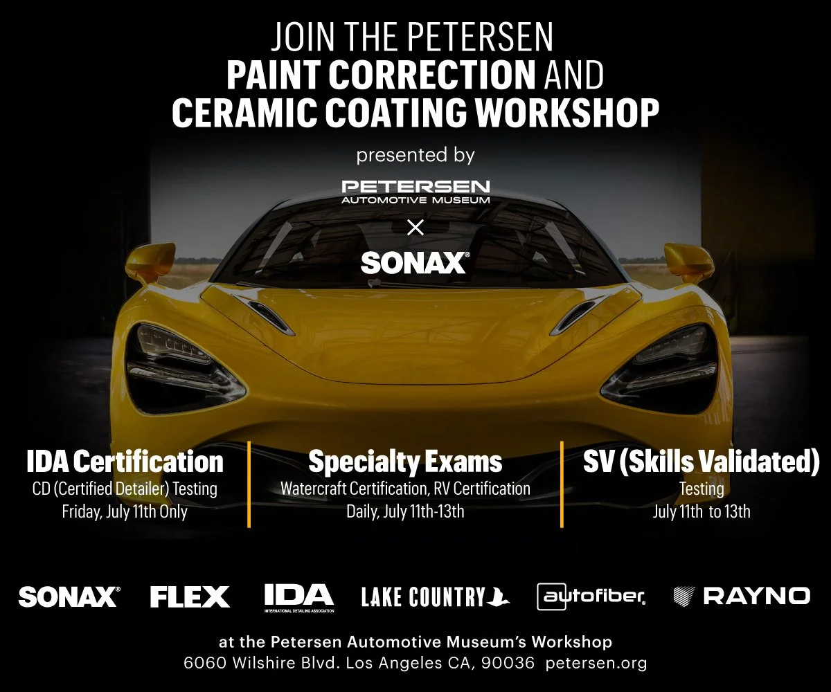 Paint Correction & Ceramic Coating Workshop | SONAX Certifications ...
