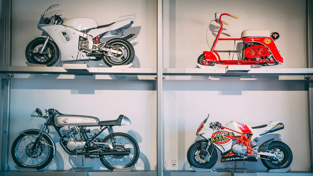 Around the World on Two Wheels Motorcycle Exhibit — Petersen Automotive ...