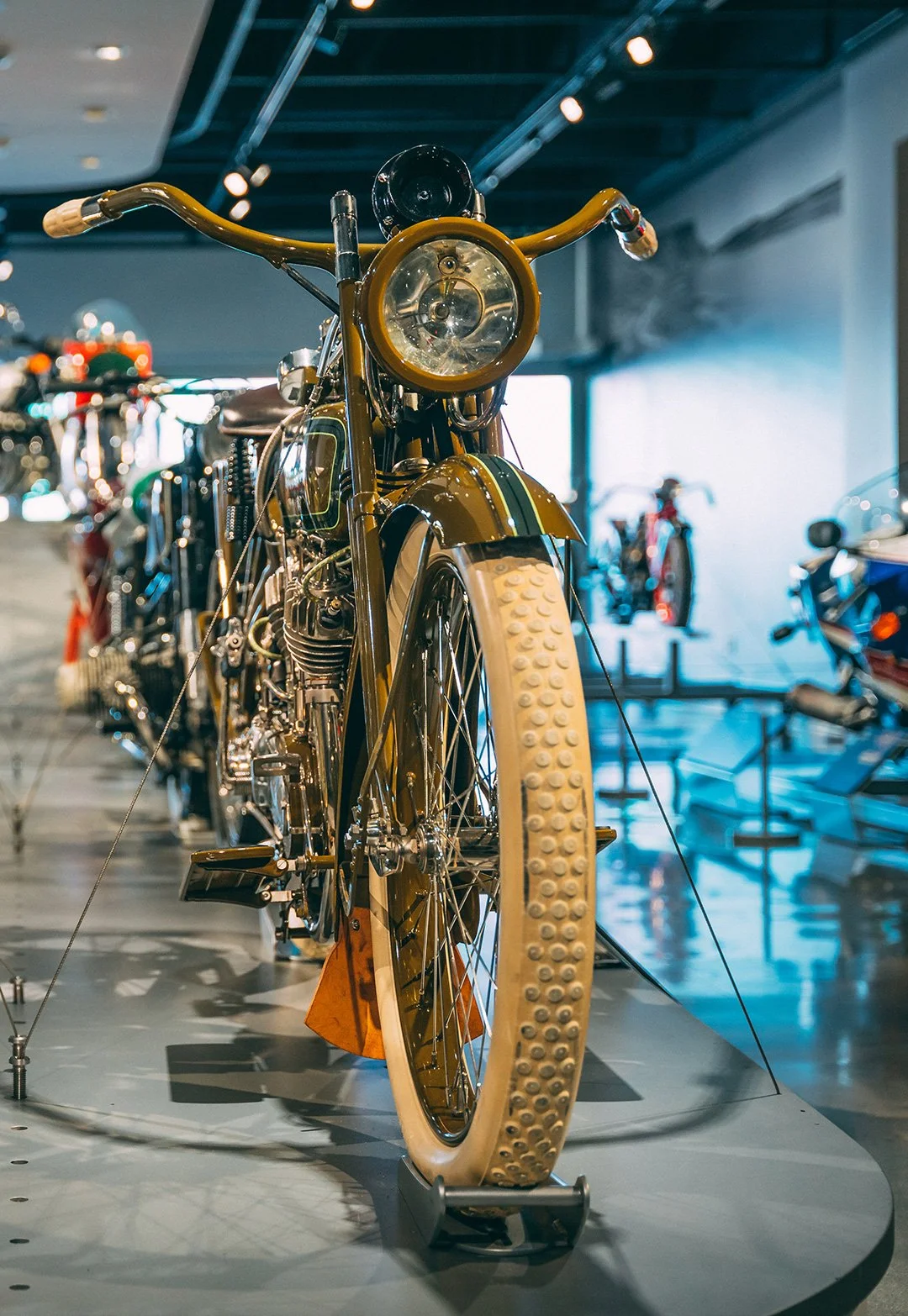 Around the World on Two Wheels Motorcycle Exhibit — Petersen Automotive ...