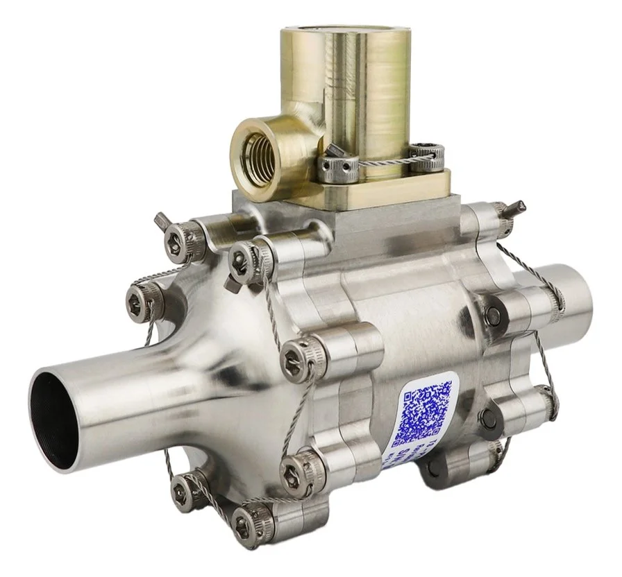 In-Line Normally Closed Pyrotechnic Poppet Valve - TS-PY12T500-2400 ...