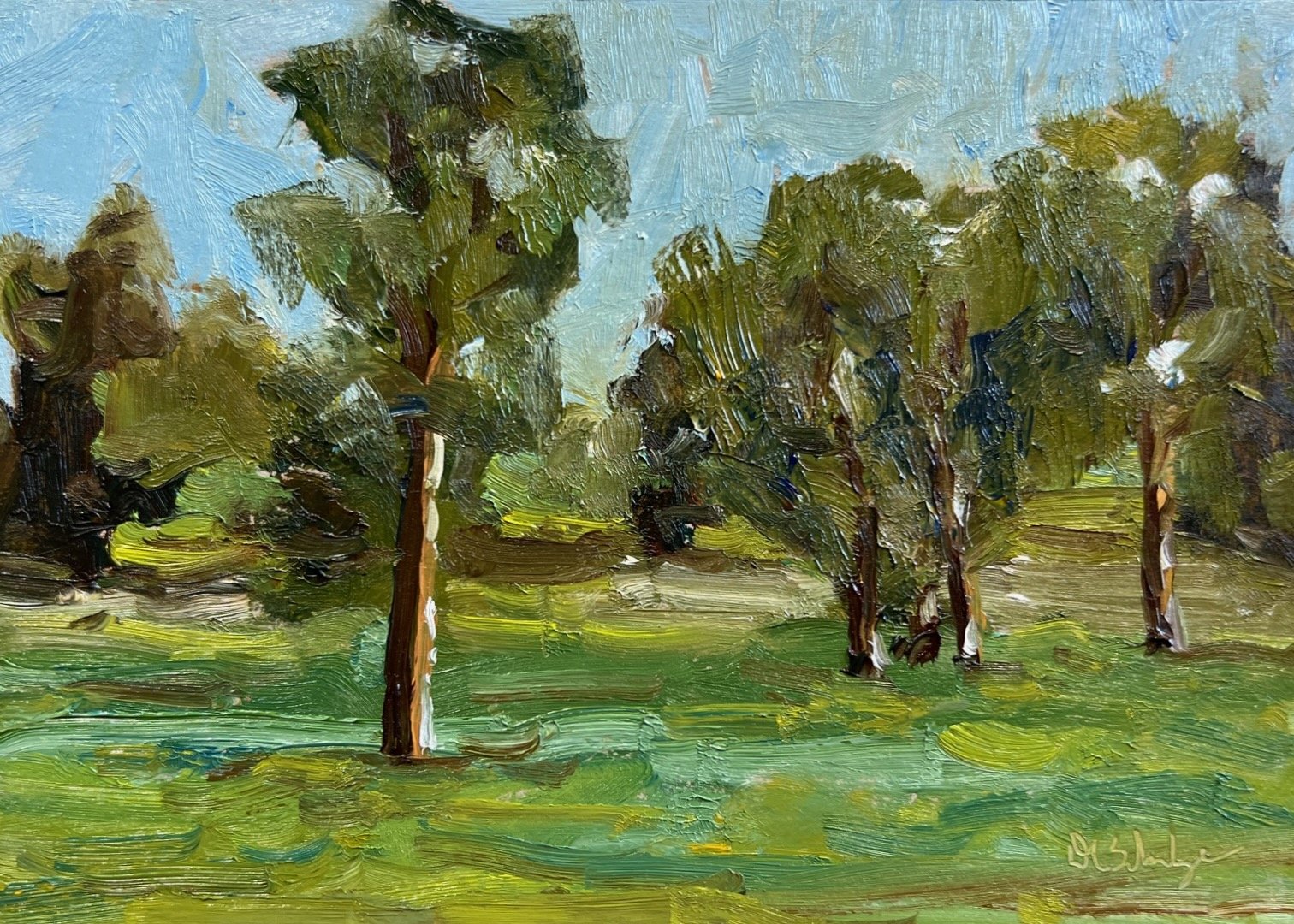 Grandpa's Trees — David Schulze Fine Art