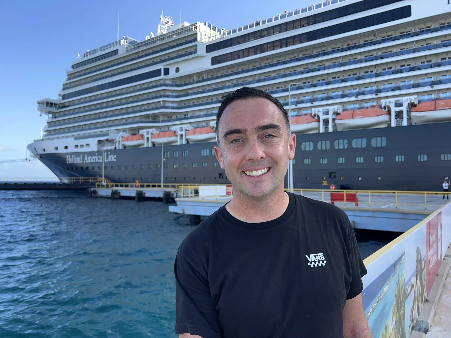 Holland America Line — Fraser At Sea