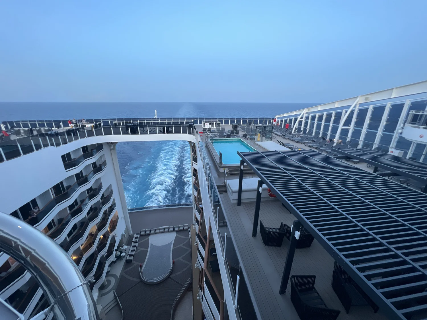 This Cruise Ship Balcony Looks at ANOTHER BALCONY! MSC World Europa ...