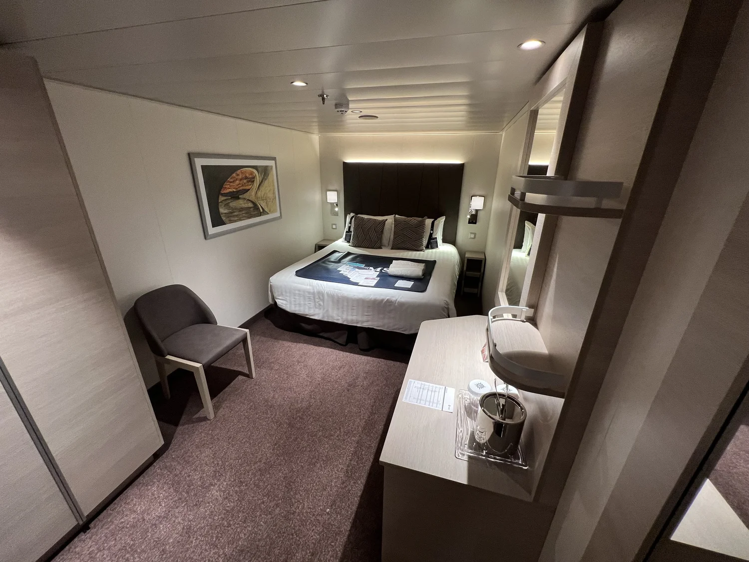My honest review of my 'Deluxe Interior' cabin onboard MSC World Europa ...