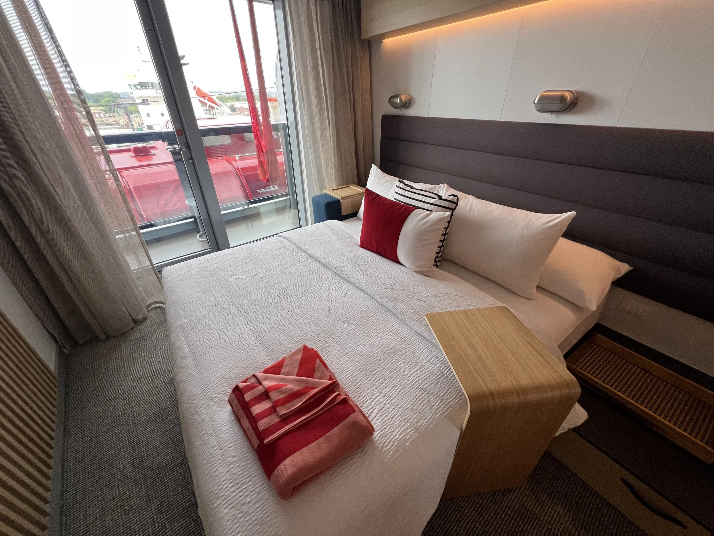 Sea Terrace: Slightly Smaller Balcony cabin - Look Inside! — Fraser At Sea
