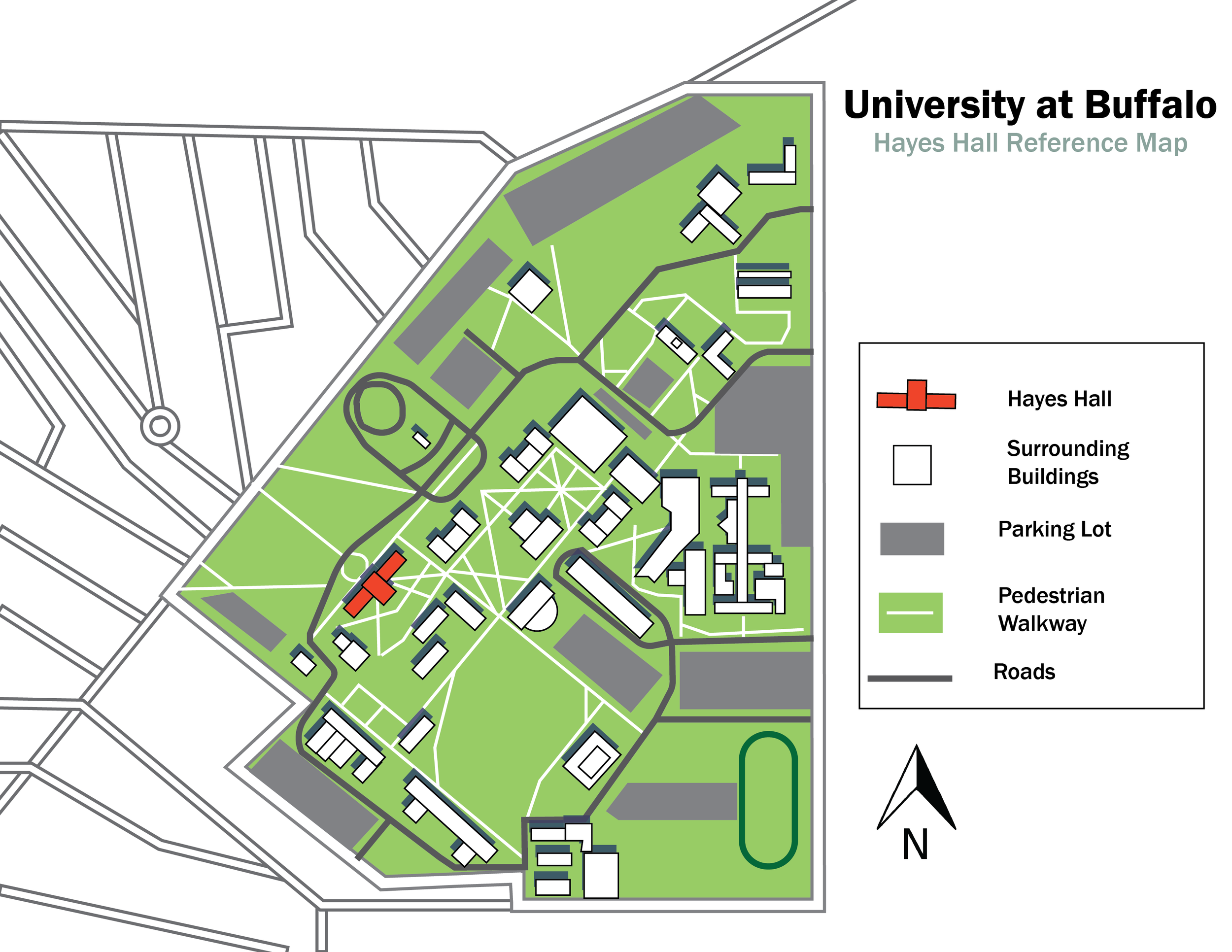 Campus Reference Map — Jehlani Williams Urban Design & Planning