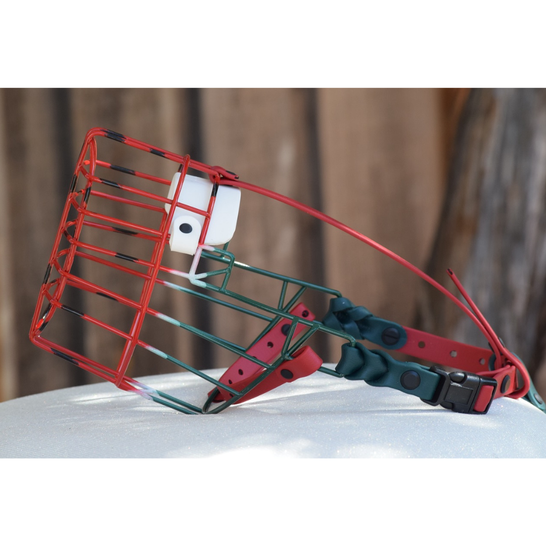 Custom Powder Coated Wire Muzzles — Big Snoof Dog Gear
