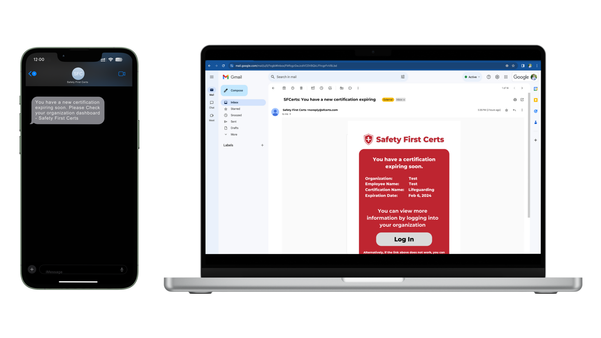 Safety First Certs - Certification Tracking Made Easy