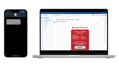 Safety First Certs - Certification Tracking Made Easy