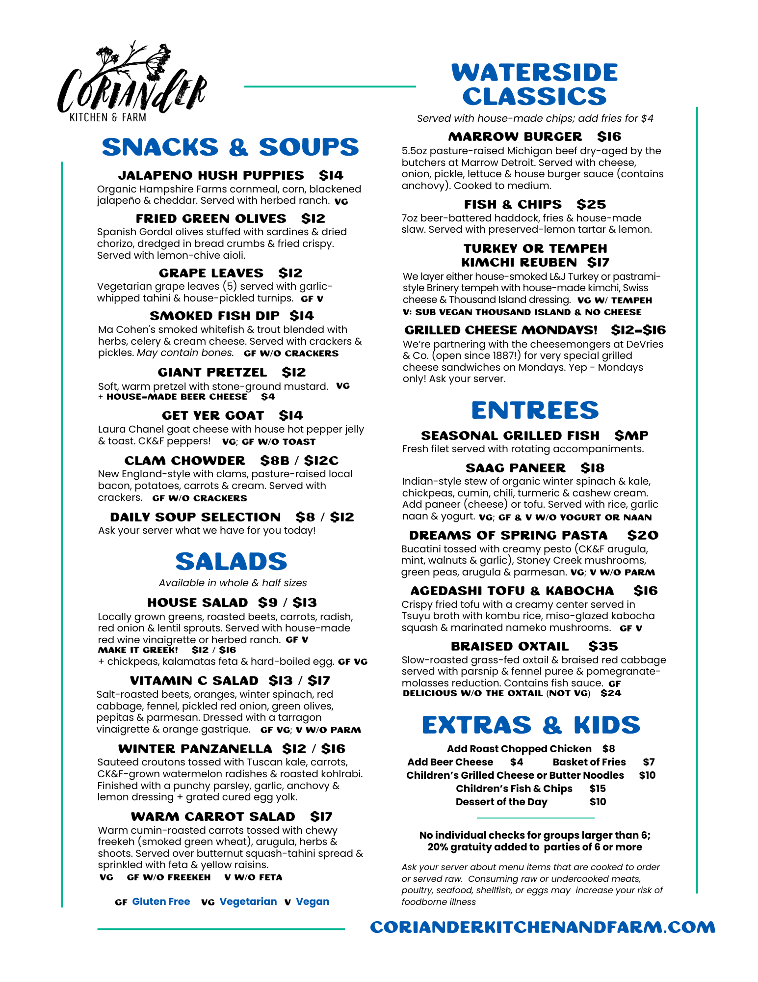 Eat — Coriander Kitchen