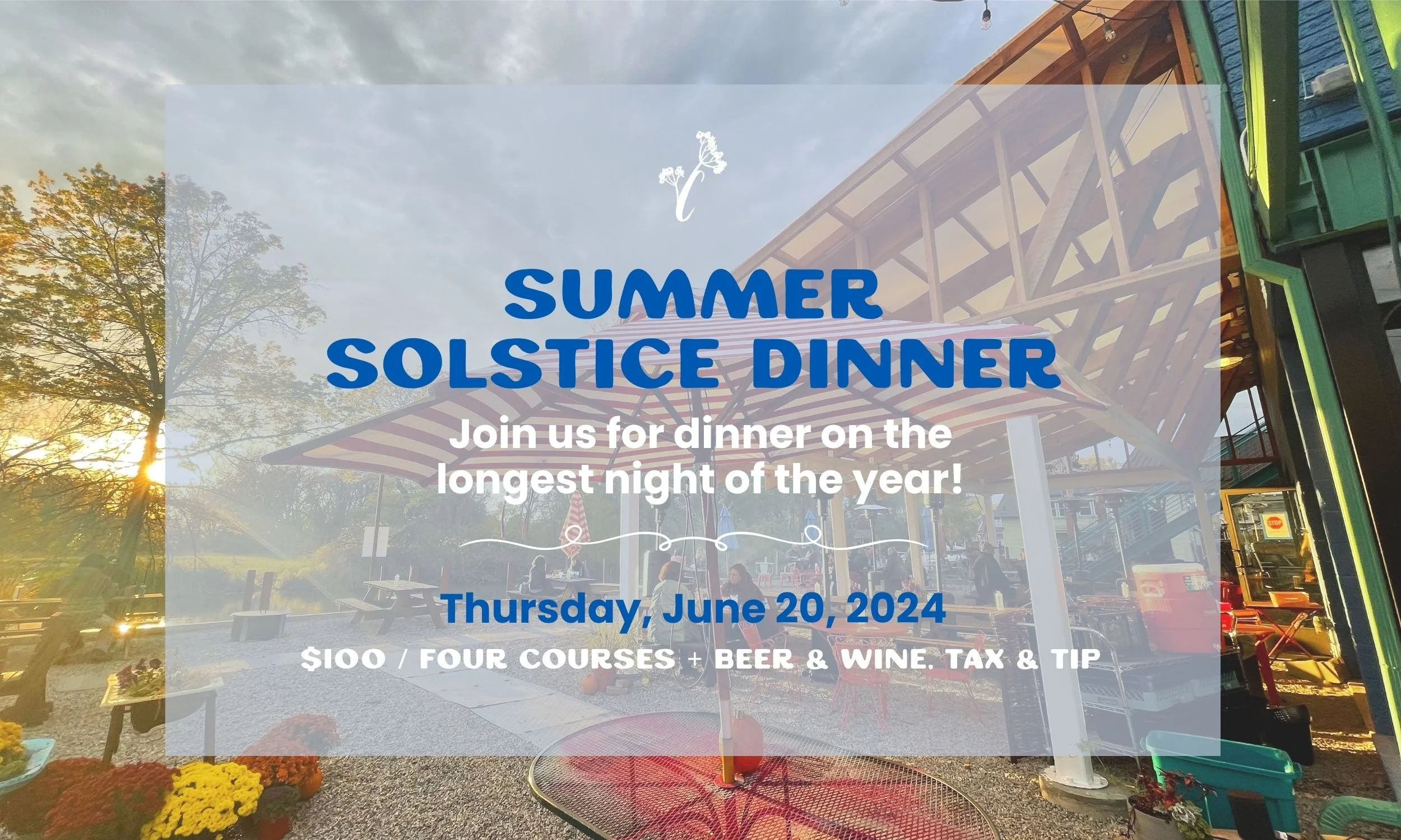 Summer Solstice Dinner 2024 — Coriander Kitchen