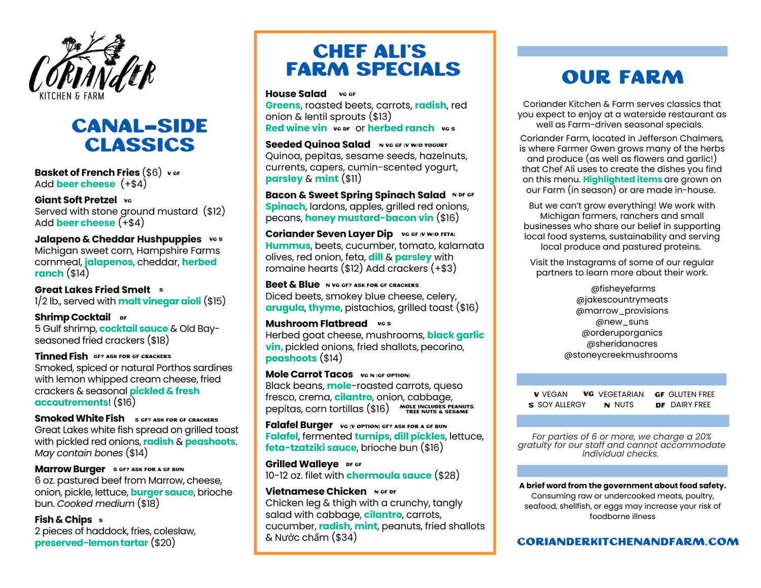 Eat — Coriander Kitchen