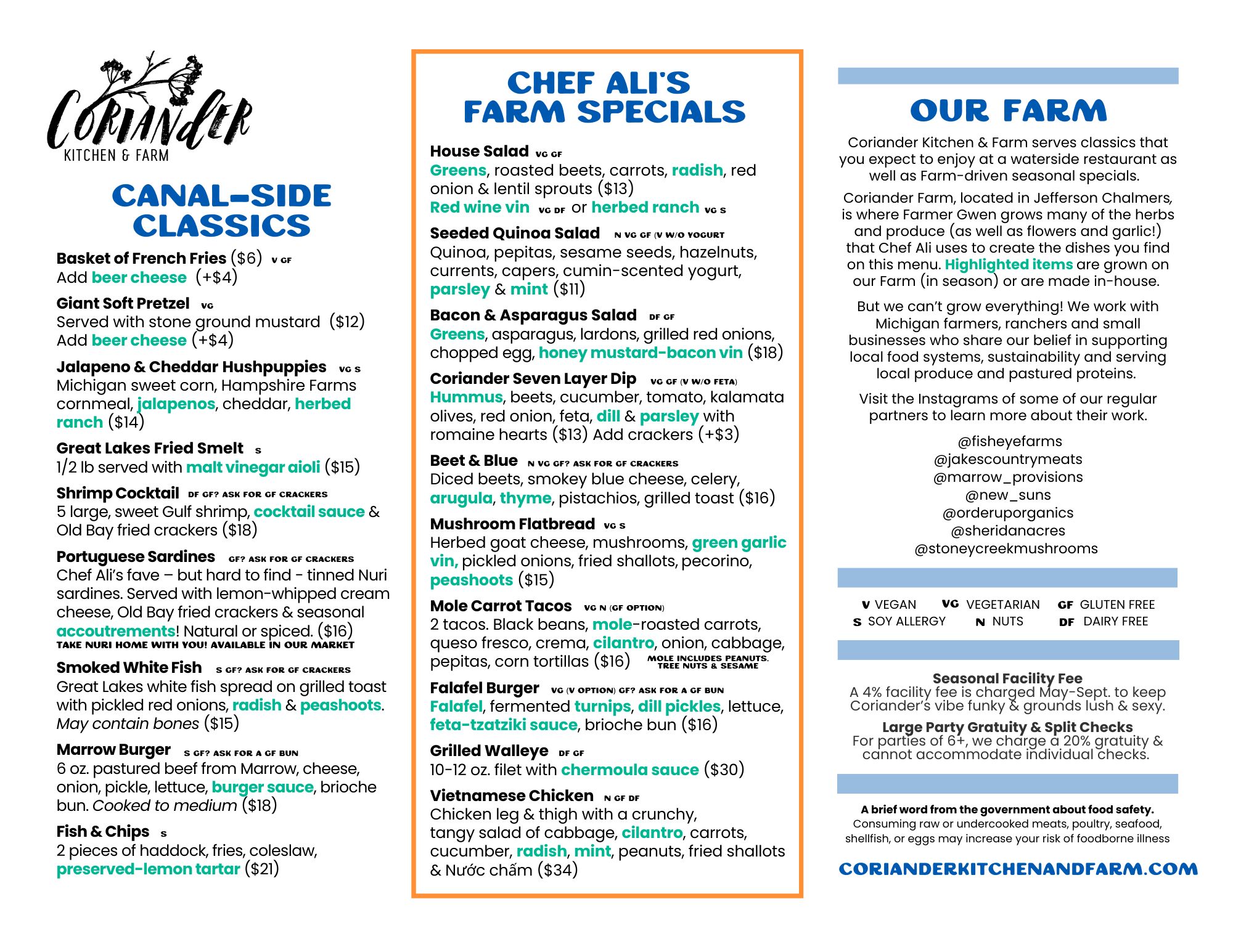 Eat — Coriander Kitchen