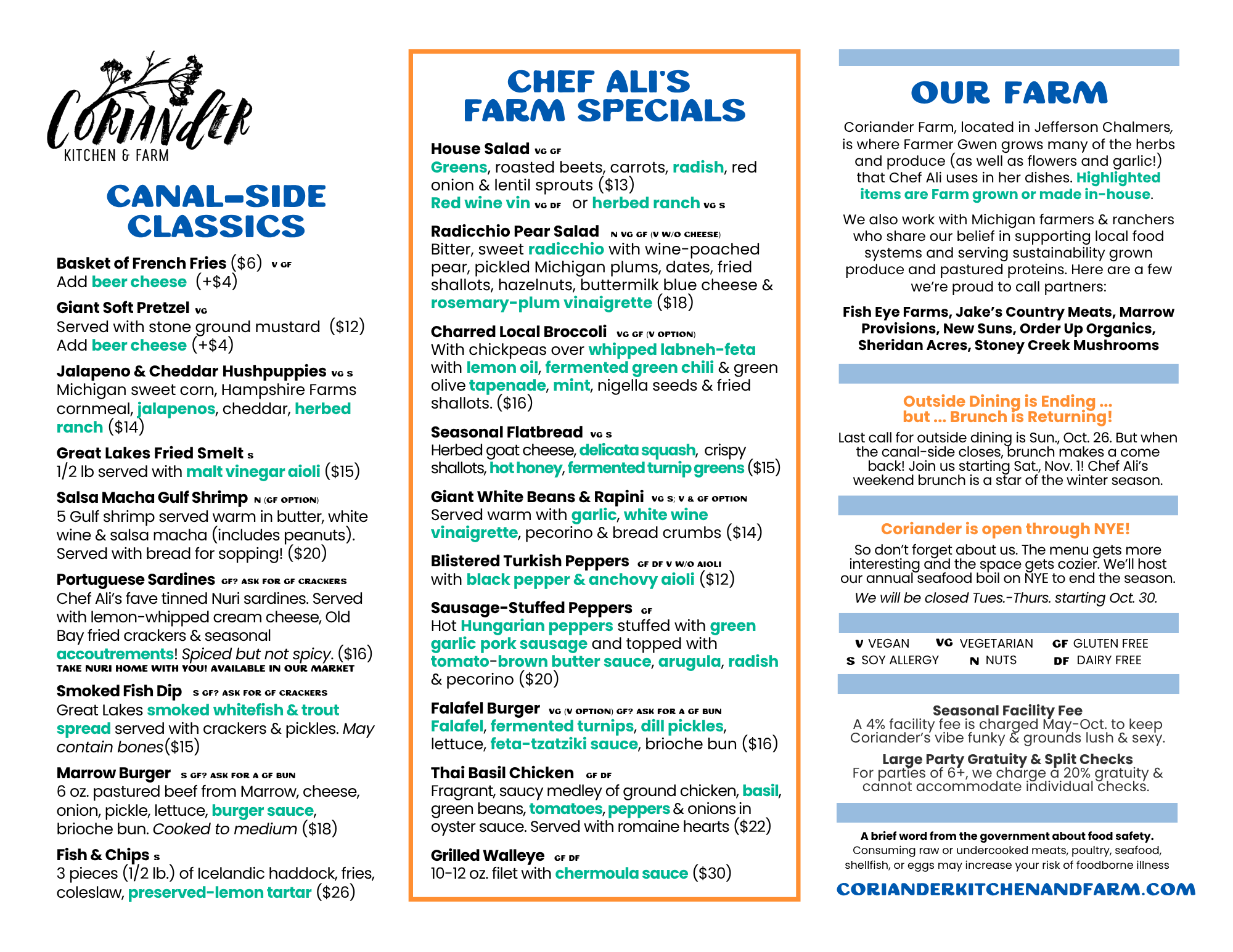 Eat — Coriander Kitchen