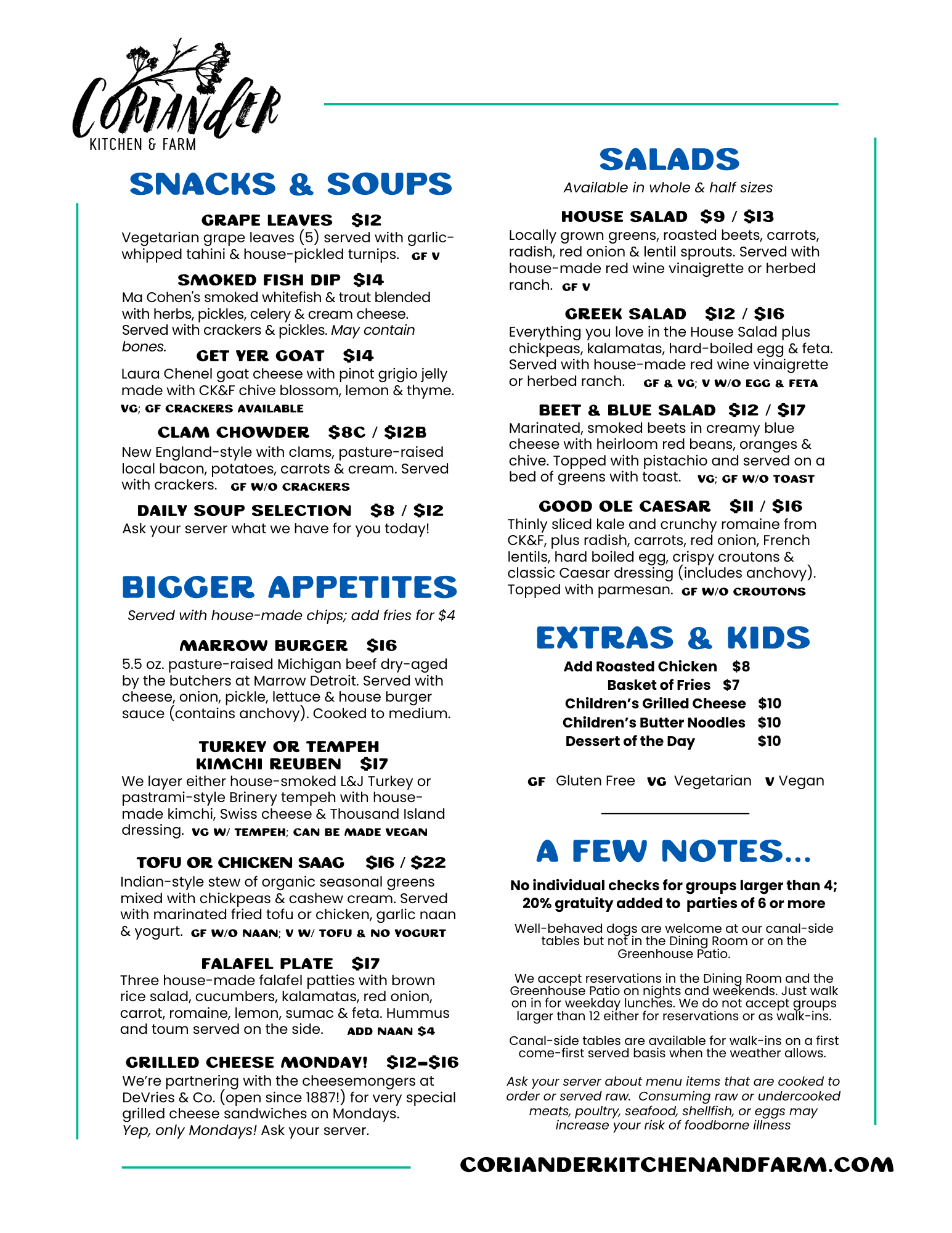 Eat — Coriander Kitchen