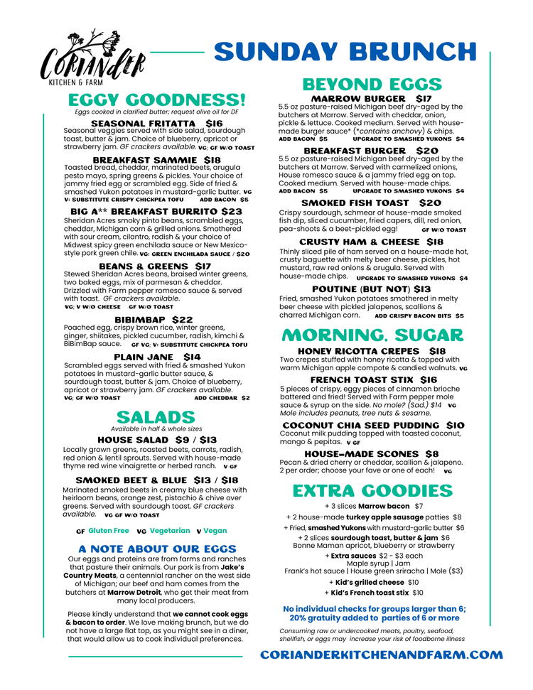 Eat — Coriander Kitchen
