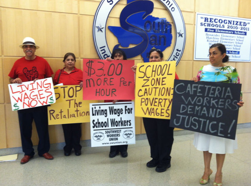 VICTORY! Pay Raise for South San Cafeteria Workers — Southwest Workers ...