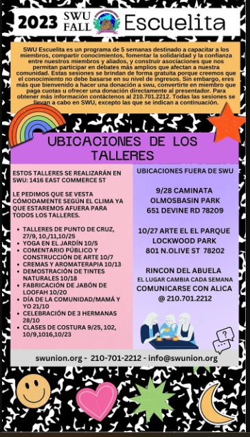 SWU Escuelita Fall 2023 is In Session — Southwest Workers Union